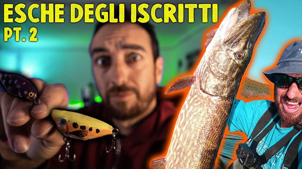 Pesco con le esche fatte da voi! Parte 2! - YouTube