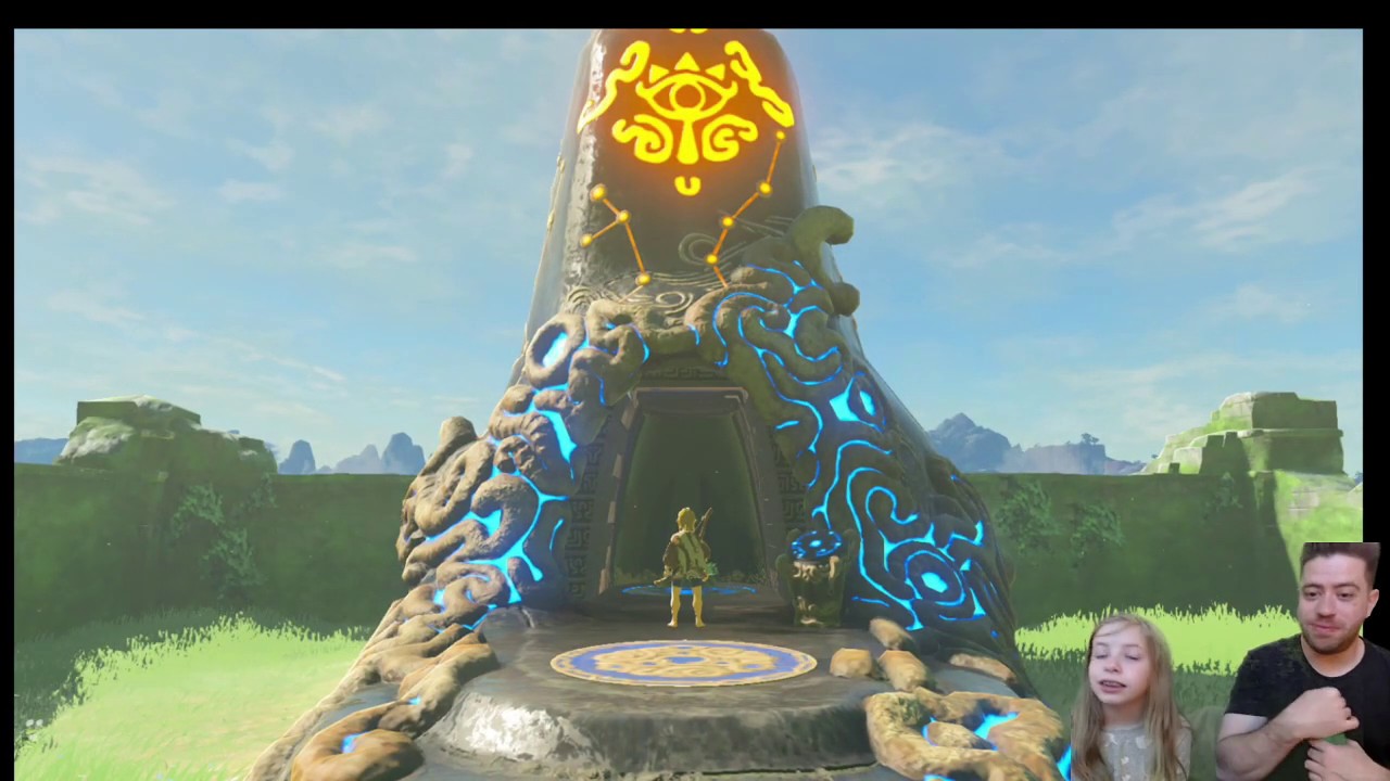 LEGEND OF ZELDA BREATH OF THE WILD GAMEPLAY - WE FIND BOMBS AND TEMPLES ...