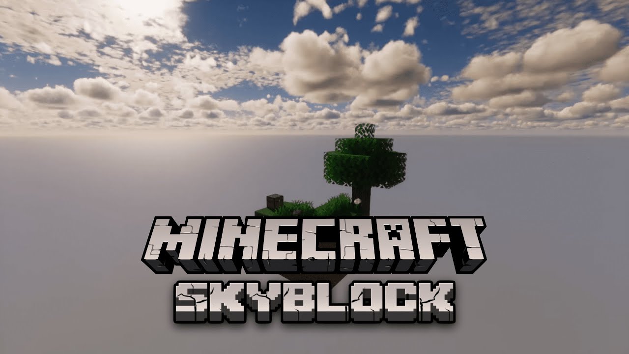 old skyblock days... (minecraft ambience w/ C418 music) - YouTube