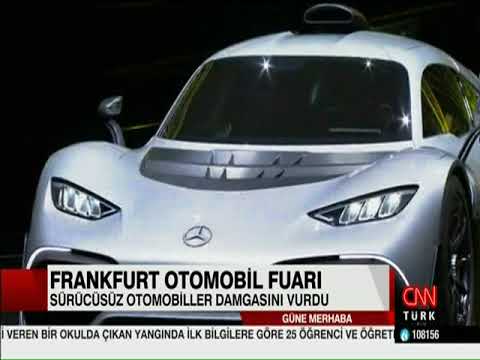 Frankfurt Oto Show - en pahalılar, sürücüsüzler (Cnn Türk - Sinem Yöndem 12.09.2017)