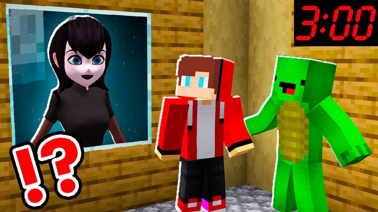 Why Scary MAVIS DRACULA ATTACK HOUSE JJ and Mikey At Night - YouTube