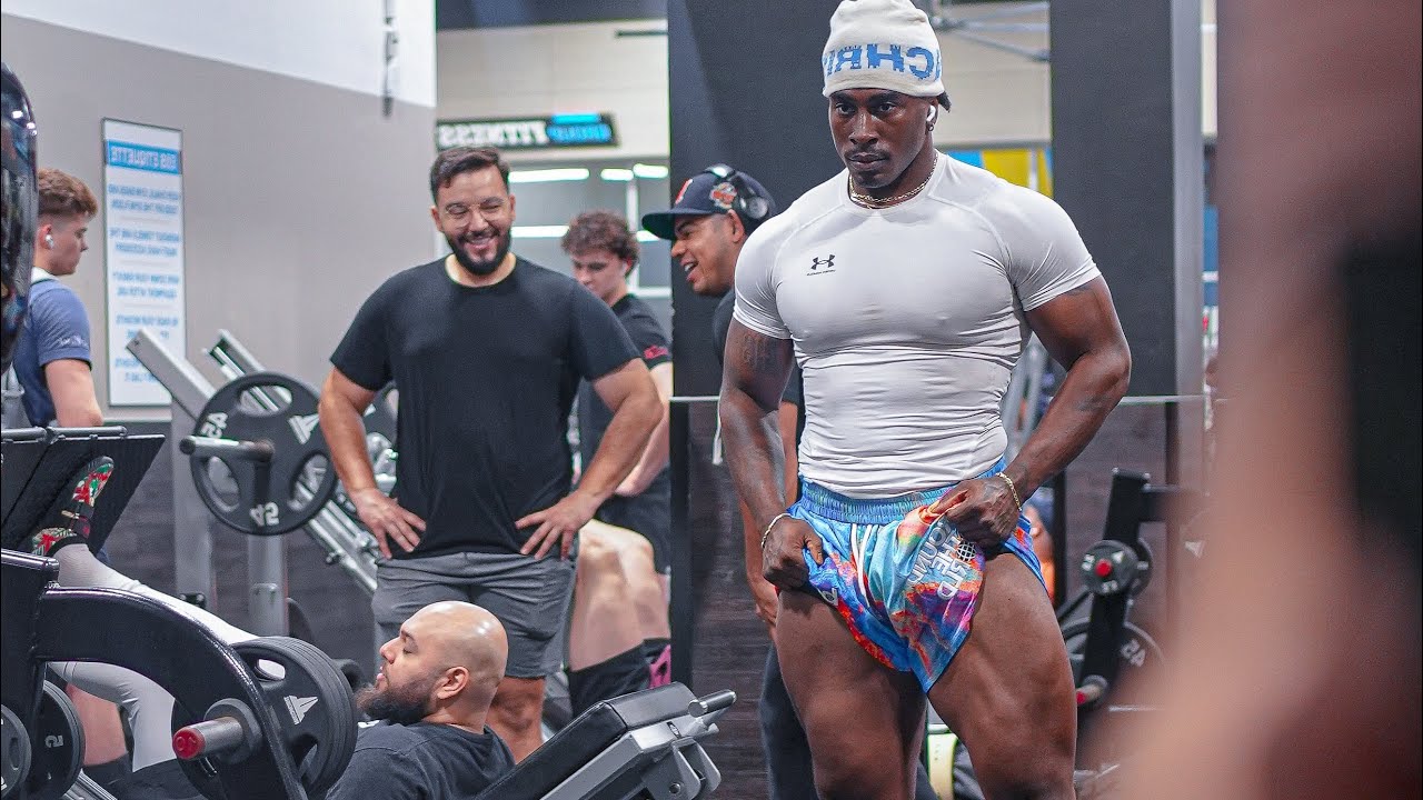 FITNESS VLOG | TRAINING LEGS WITH CARLO WITH NEW 1ST PHORM PRE-WORKOUT ...