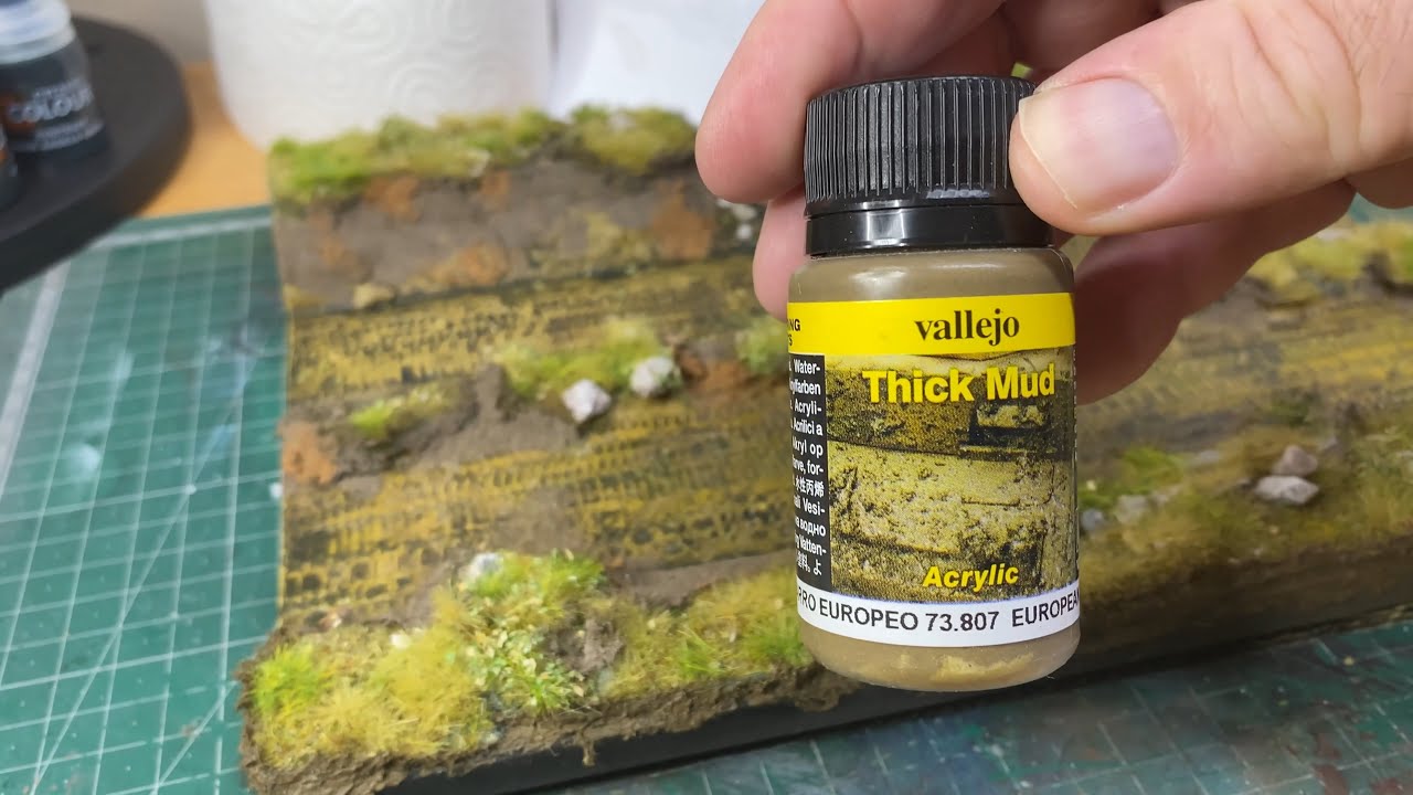 Plaster diorama base in 1/35 scale, 4K 60fps UHD video - YouTube