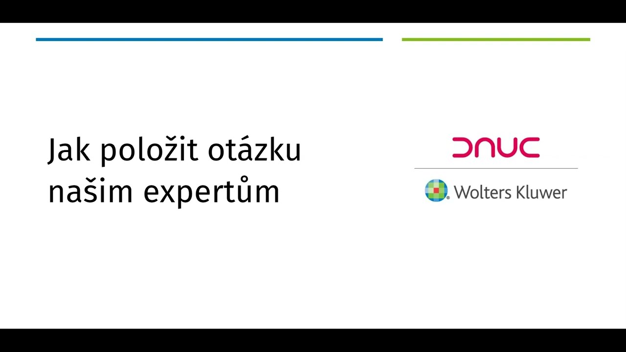 Návod - Jak položit otázku našim expertům - YouTube