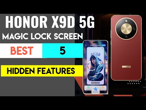 Top 5 HONOR X9d 5G Magic Lock Screen Features Every User Should Try ...