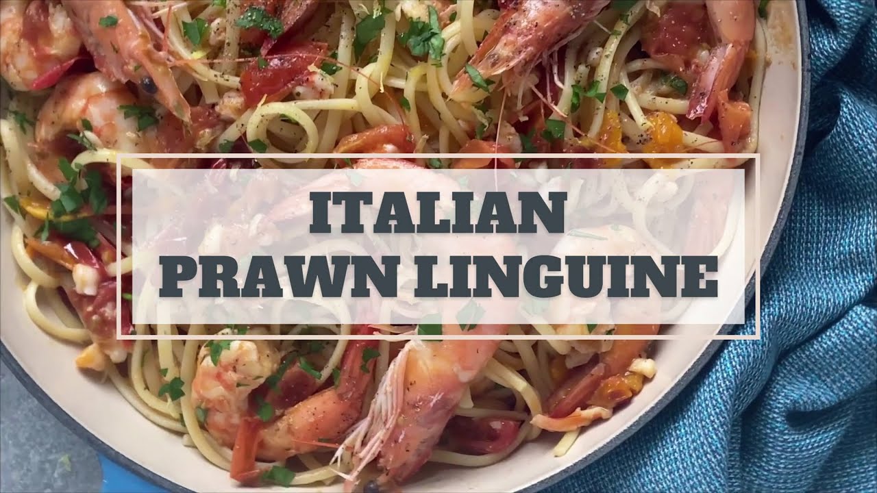 Prawn Linguine - Authentic Italian Recipe - YouTube