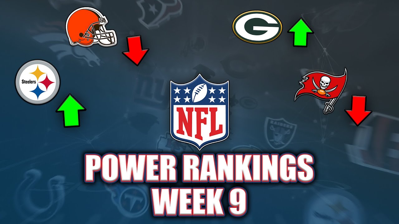 Week 9 NFL Power Rankings The Packers Make A Statement A Big Day For week-9-nfl-power-rankings-the-packers-make-a-statement-a-big-day-for
