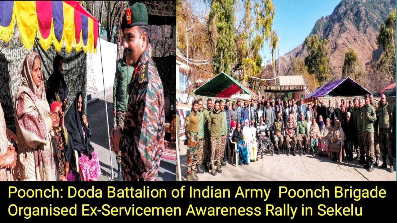Ex-Servicemen Rally Organized by Doda Battalion of Indian Army and ...