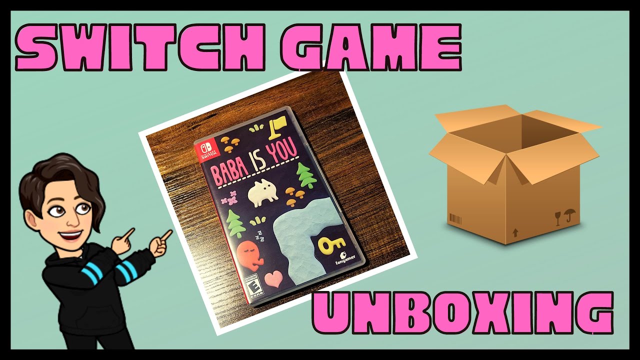 Baba is You | Nintendo Switch Game Unboxing - YouTube