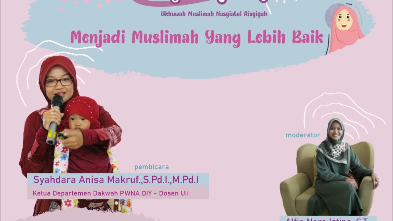 Live Streaming UMUNA | "Menjadi Muslimah Yang Lebih Baik" - YouTube