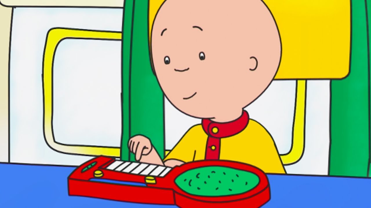 Ruca em português | Talento Musical de Ruca | 511 | Caillou Episódio ...