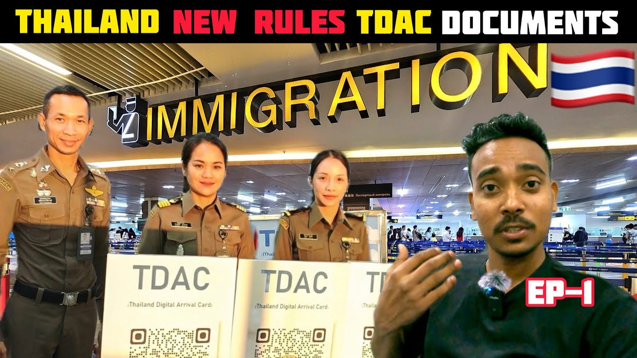 India To Thailand 🇹🇭 Visa On Arrival | TDAC , Immigration, Hotel ...