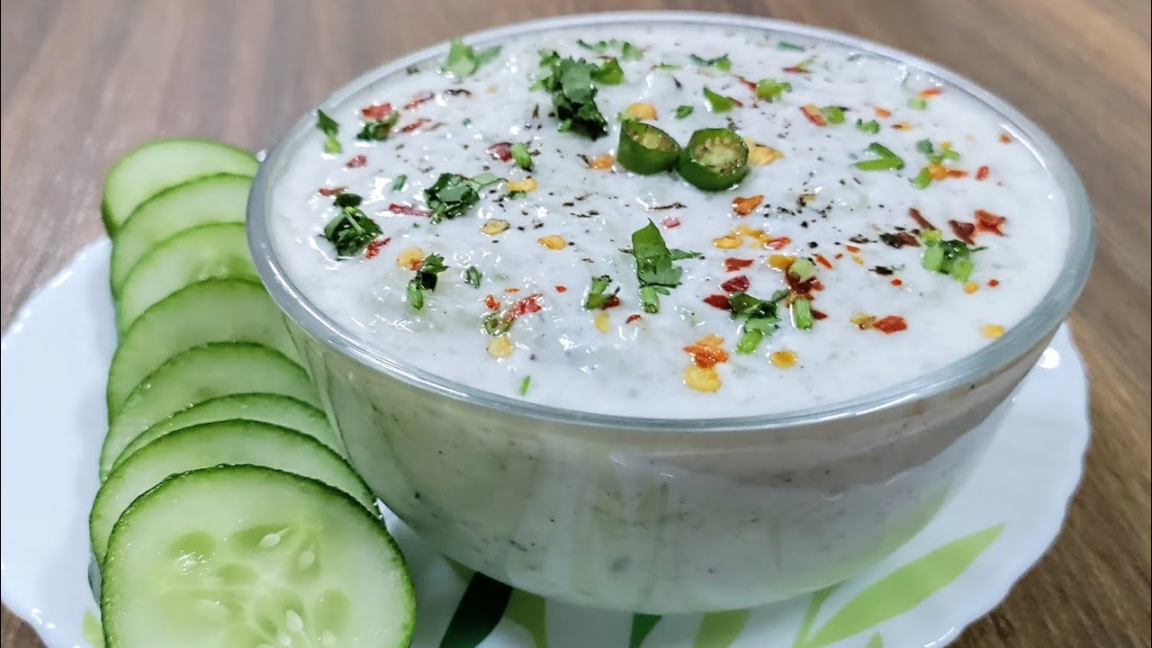 Kheera Raita recipe | cucumber raita recipe |खीरे का रायता |Easy and ...