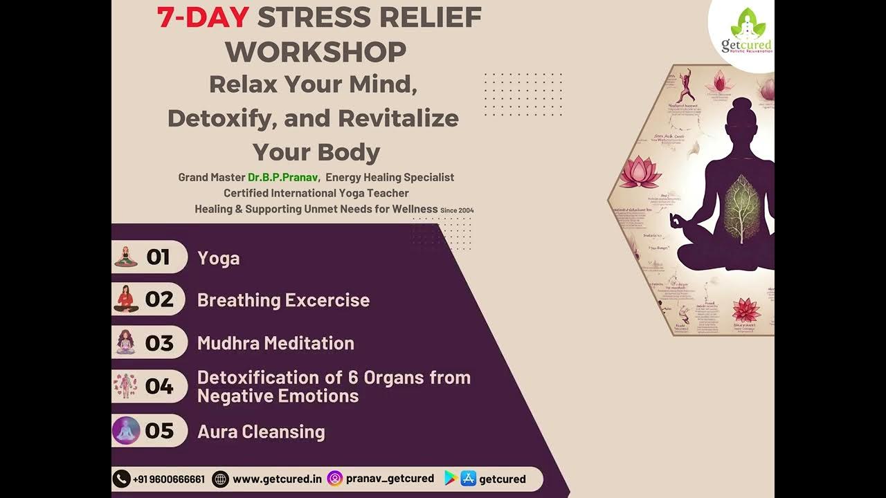 Join our 7-Day Stress Relief Workshop! - YouTube