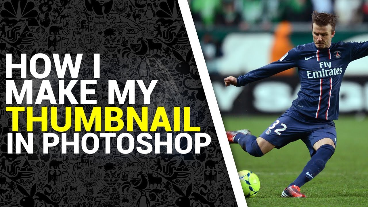 How I Make My Thumbnail In Photoshop CS6/CC Very Simple And Easy (2020 ...