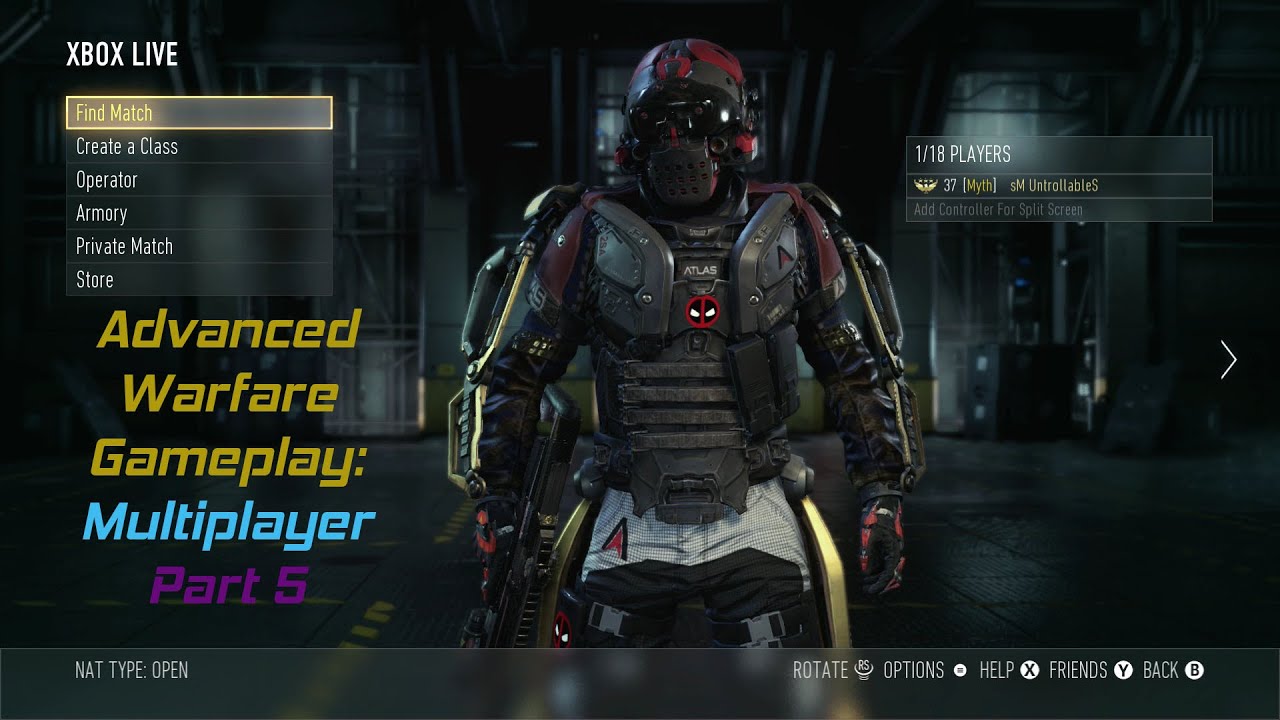 COD:AW-Multiplayer gameplay part 5 - YouTube