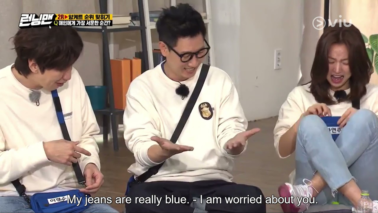 Running Man FUNNY SCENE Ep 501 (2020) BLUE HANDS - YouTube