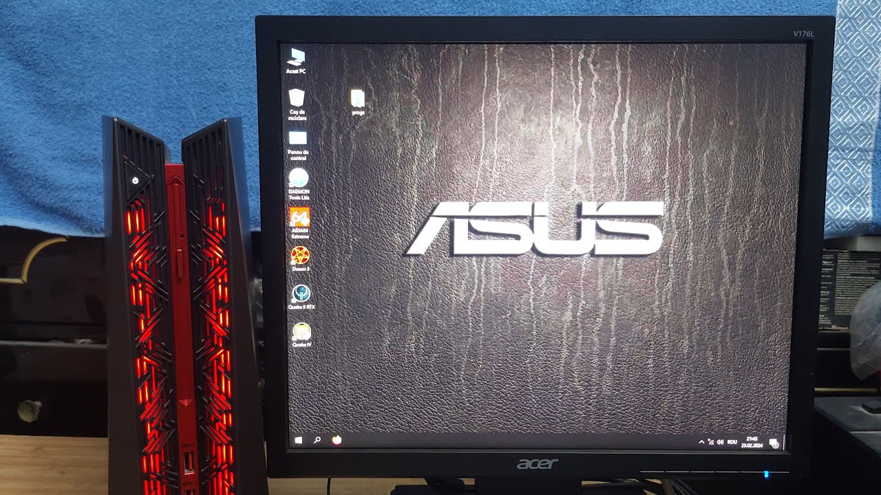 ASUS ROG G20AJ - vintage pc playing classic games - part I - YouTube