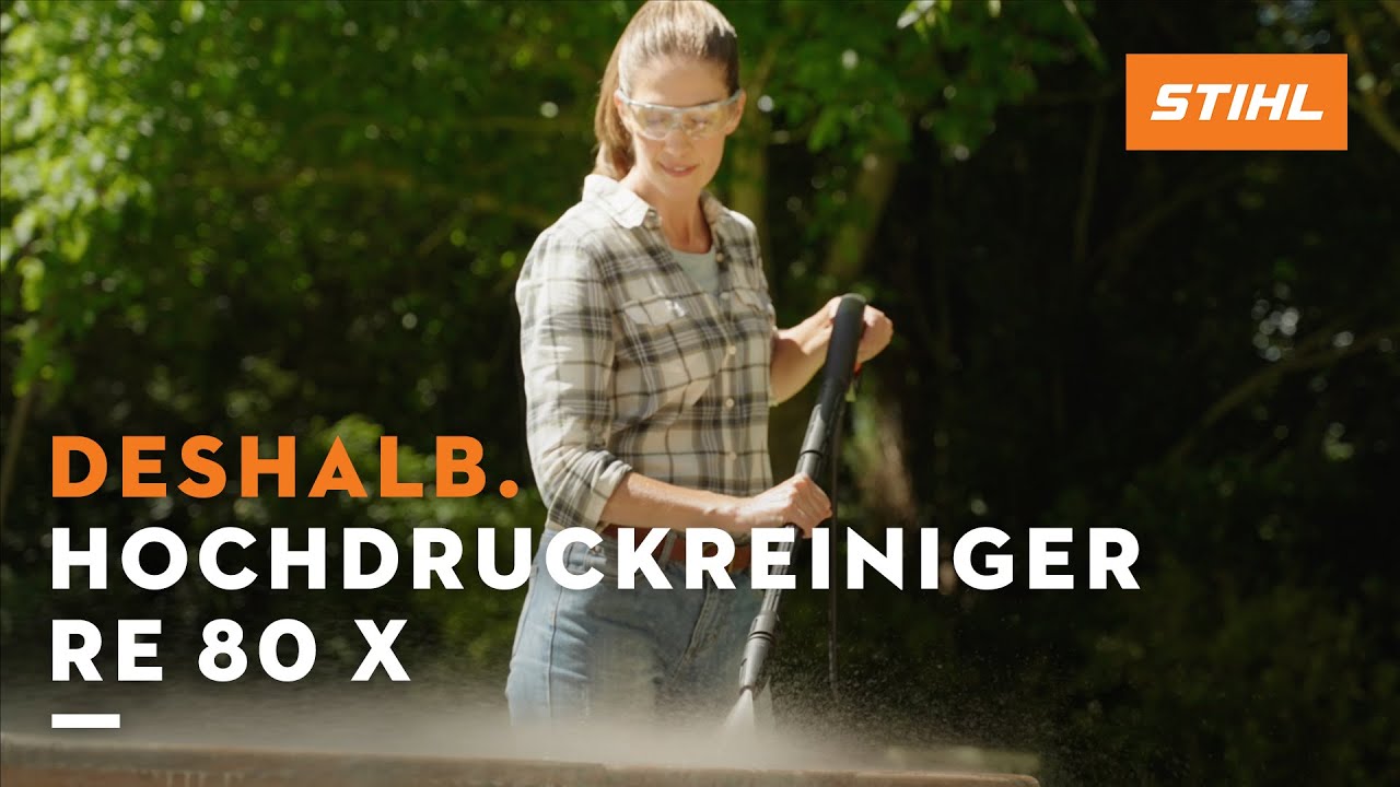 Sauberkeit rund um Haus und Garten | Deshalb Hochdruckreiniger STIHL RE ...