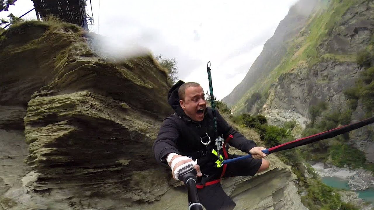 GoPro: Scary Rope Swing - YouTube