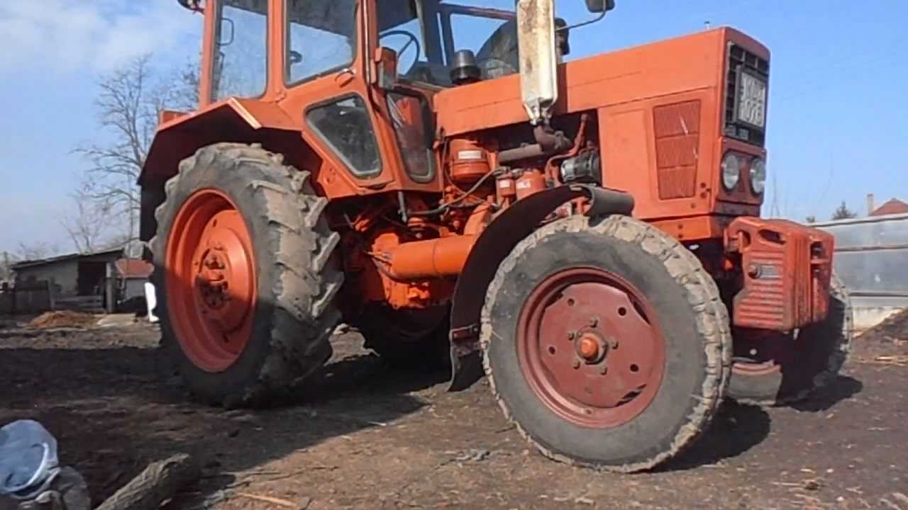 MTZ 80 indítás - YouTube