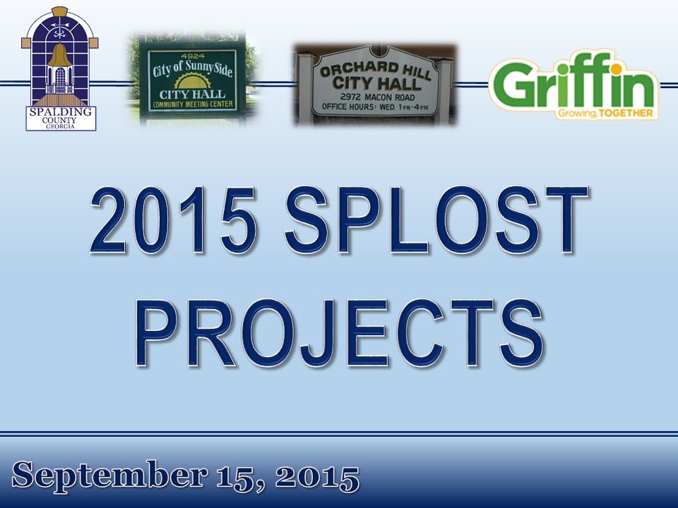 2015 Spalding County SPLOST Projects Review - YouTube