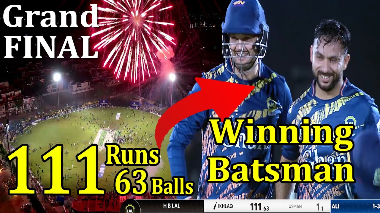 Highlights | Mohammad 111 runs in 63 Balls Grand Final Ramzan Cricket ...