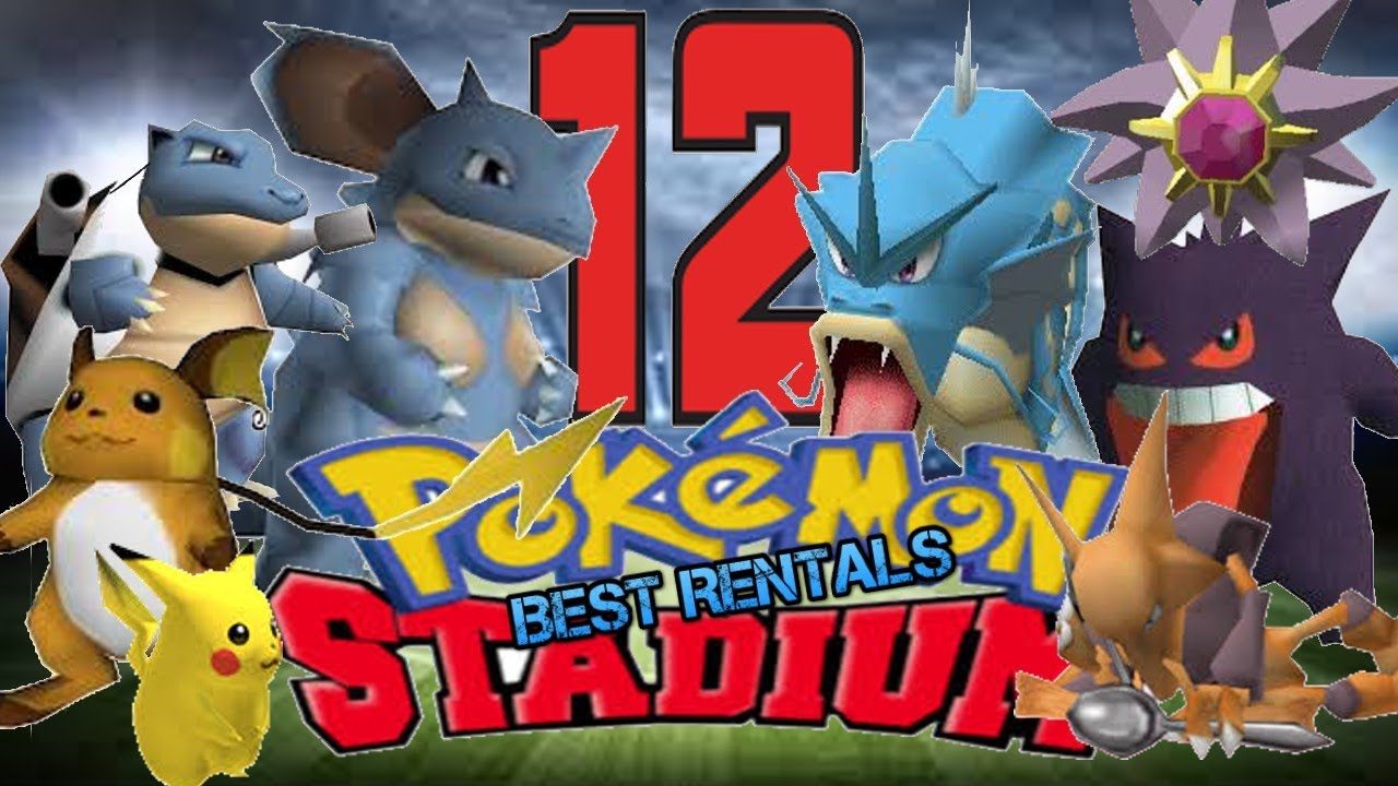 12 BEST STADIUM RENTAL POKEMON - YouTube