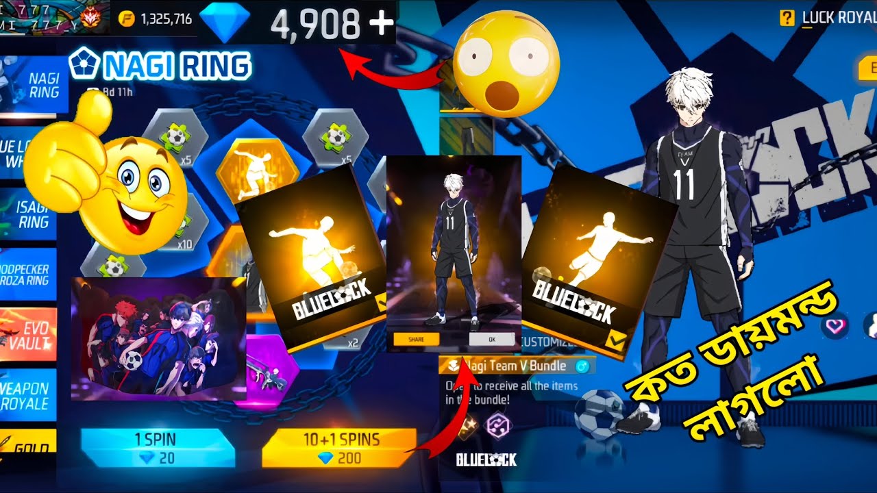 Nagi Ring Event Free Fire | Unlock Nagi Ring Event | Free Fire New ...