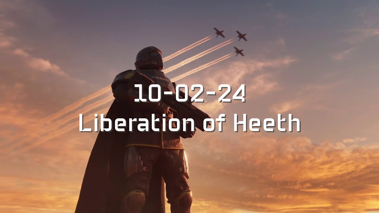 Helldiver 2 || The Libration of Heeth (First Stategic Victory) - YouTube