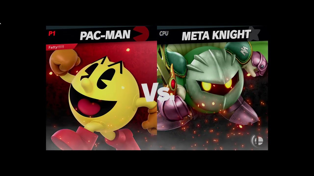 Pac Man VS Meta Knight! Level 7 CPU - YouTube