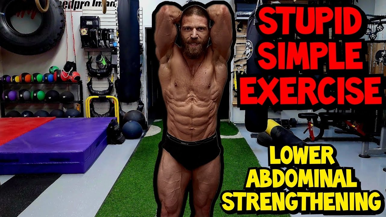 STOP Low Back PAIN with this LOWER ABS Exercise | Lower Abdominal ...