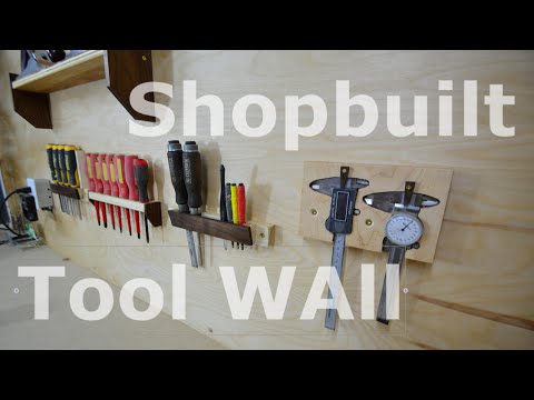 Shop organization - Tool wall - YouTube