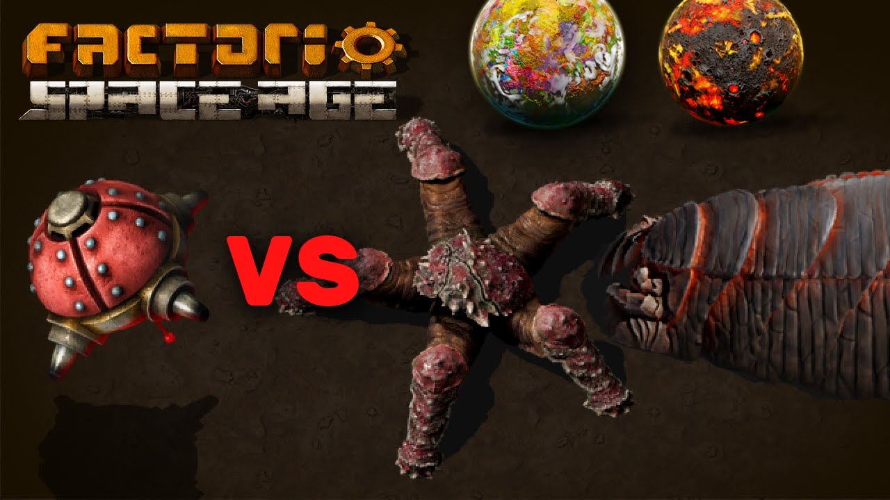 Factorio: Destroyer Capsules vs. Vulcanus and Gleba. Viable? - YouTube