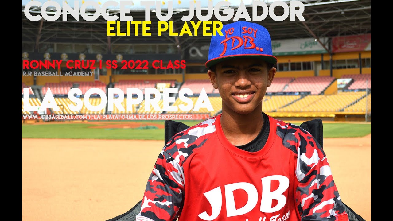 "CONOCE TU JUGADOR" Ronny Cruz SS 2022 Class From Ronny Rodriguez ...