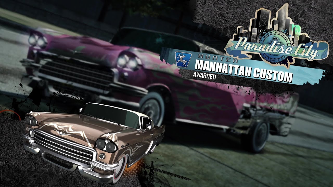 Burnout Paradise Remastered Cars 23 and 24 The Hunter Manhattan and ...