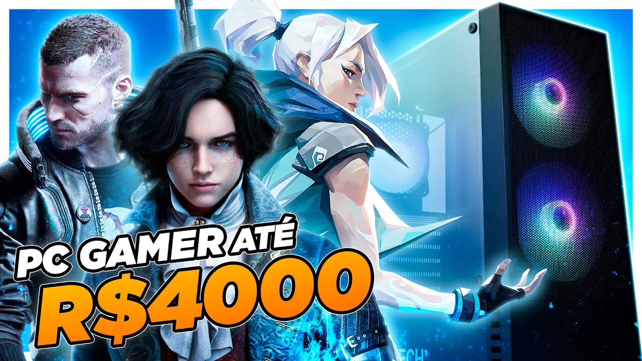 PC PERFEITO para FullHD por menos de R$4 Mil! 🤩 - YouTube