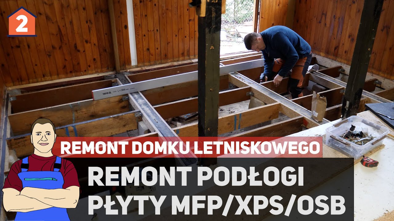 Remont podłogi na starych legarach - Płyty MFP/XPS/OSB | Bosch ...