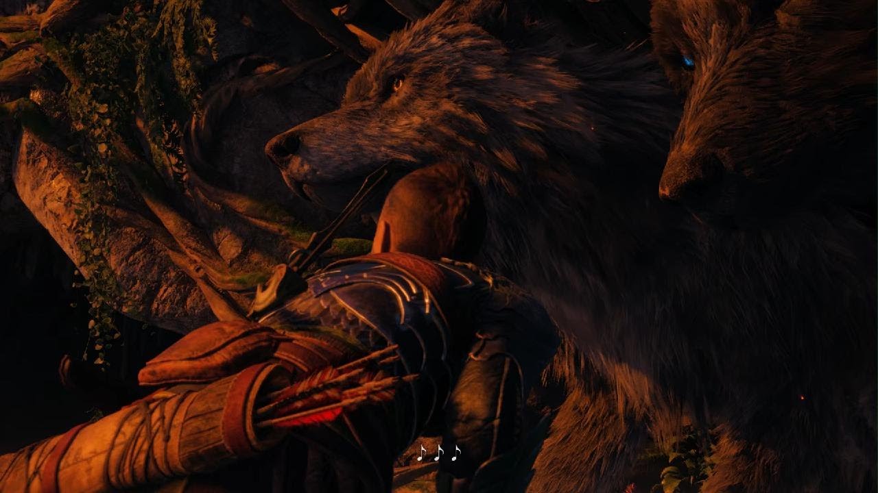 God of War Ragnarök| Atreus Shooting Arrow in the Sky - YouTube