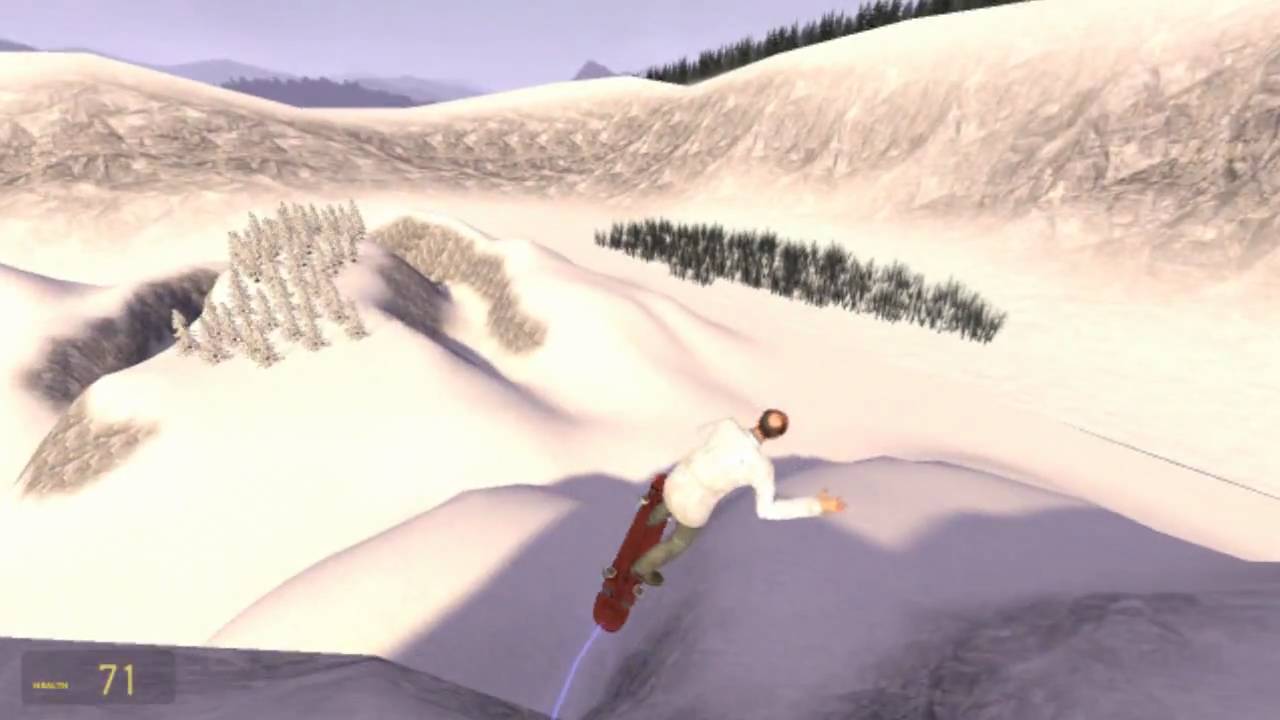 Ordinary Snowboarding Mountains on GMOD - YouTube