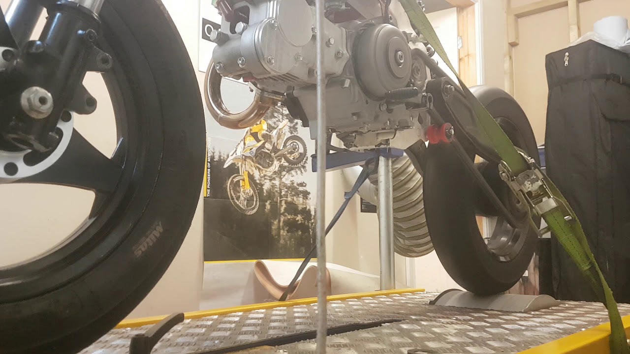 Motosyko 88cc Kitaco DOHC engine - YouTube