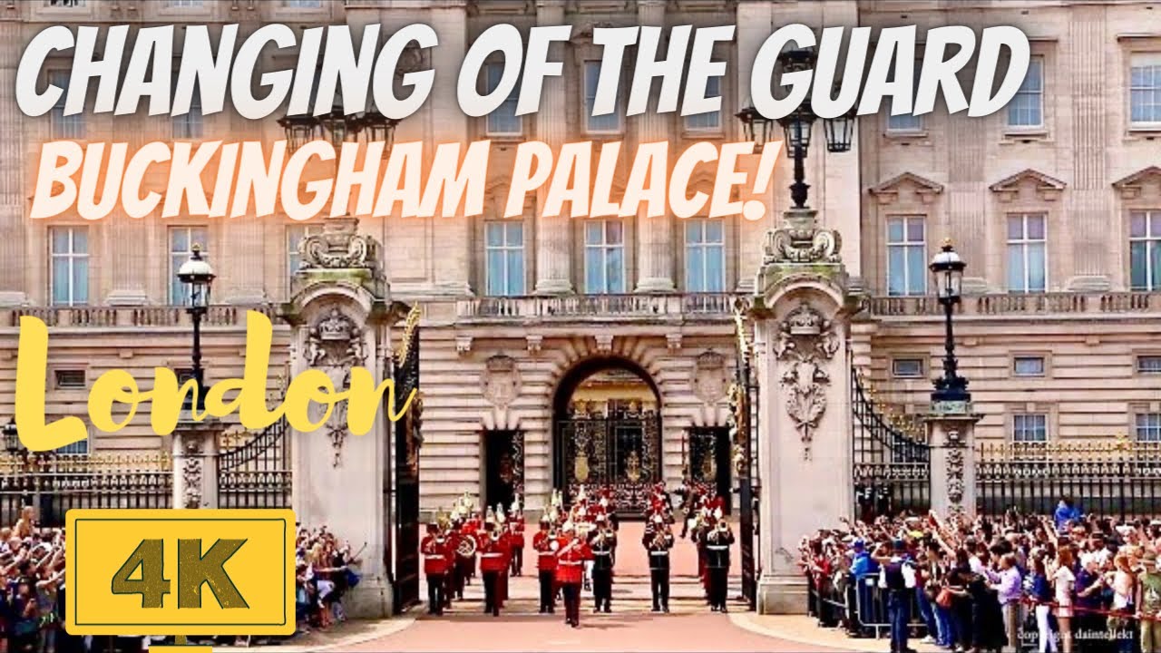 Changing of the Guard Ceremony London | Royal Buckingham Palace - YouTube