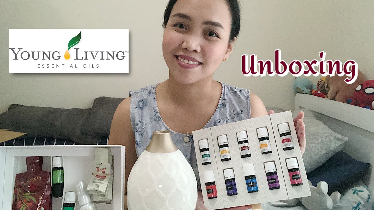 Young Living Essential Oils Starter Kit Unboxing - YouTube