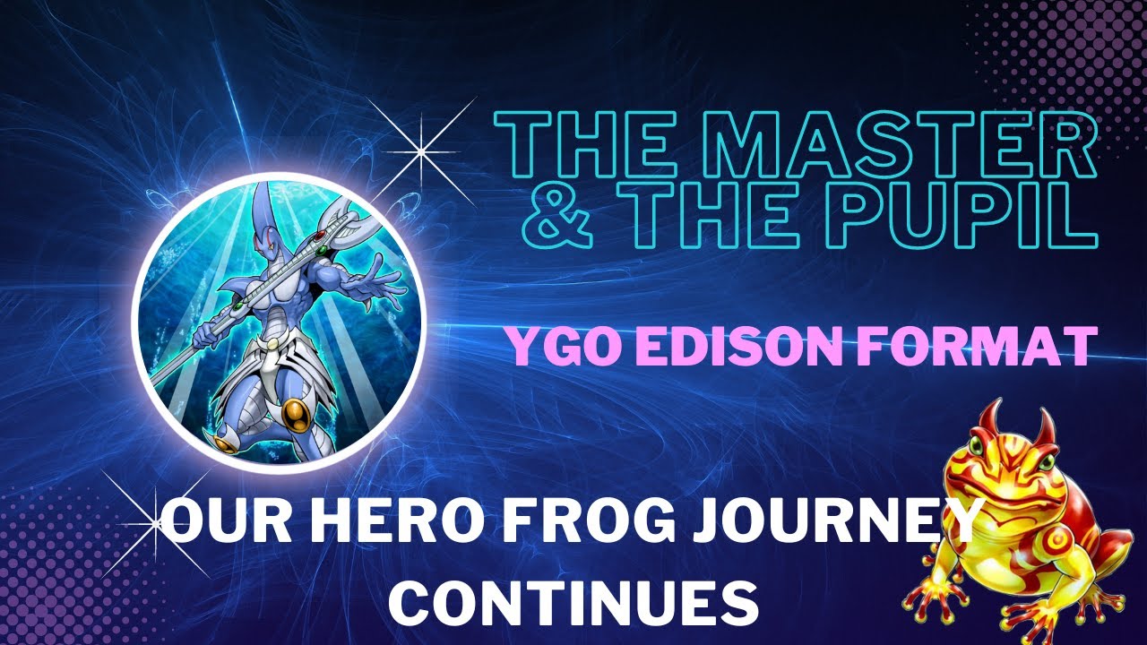 The Master & the Pupil - Our Hero Frog Journey Continues - YouTube
