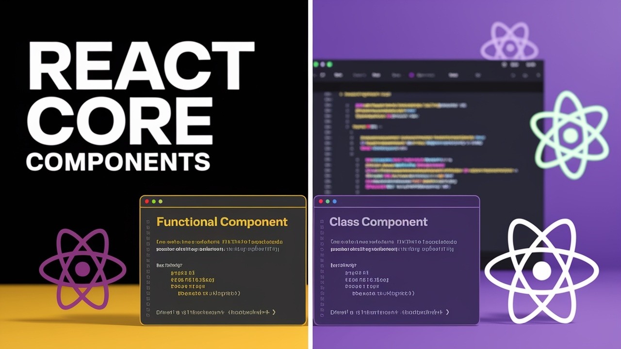React: Functional & Class Components Explained | React Beginner to Pro ...