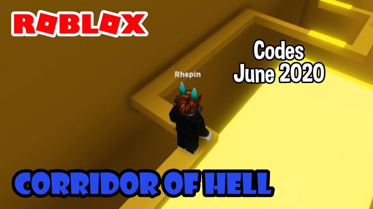 Roblox Corridor of Hell Codes June 2020 - YouTube