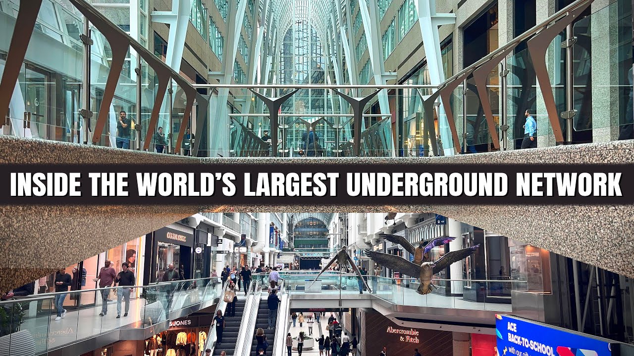 Exploring World’s Largest Underground City | Toronto’s 30 km PATH ...