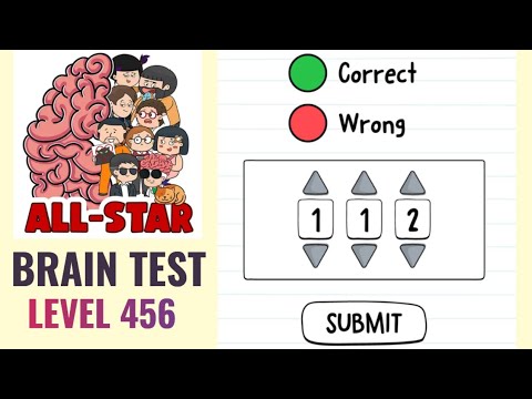 Brain Test All Star Level 456 | Get the correct number | Walkthrough ...
