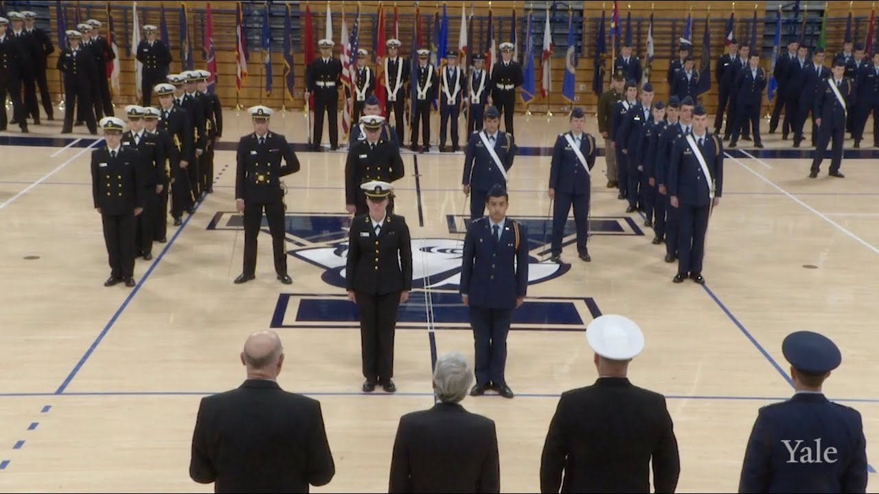 Yale University Naval and Air Force ROTC President’s Review 2022 - YouTube