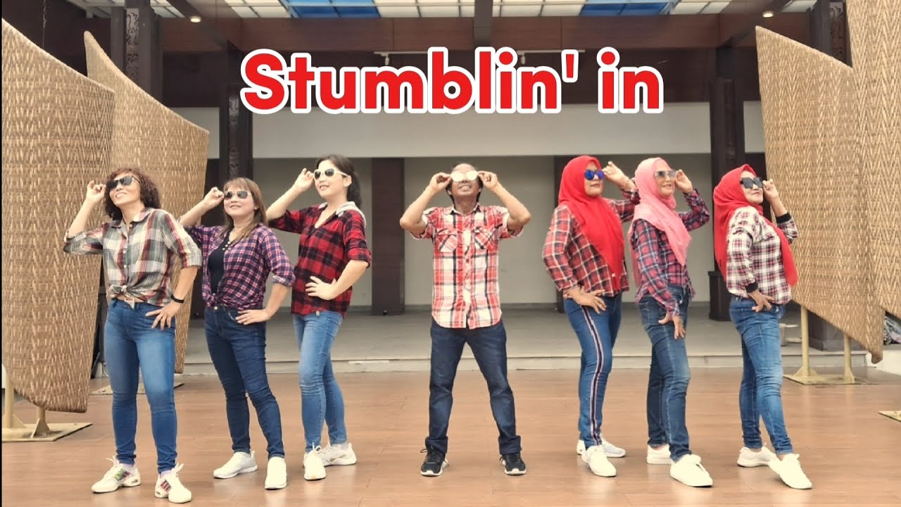 Stumblin in Line Dance | Esmeralda Van de Pol - YouTube